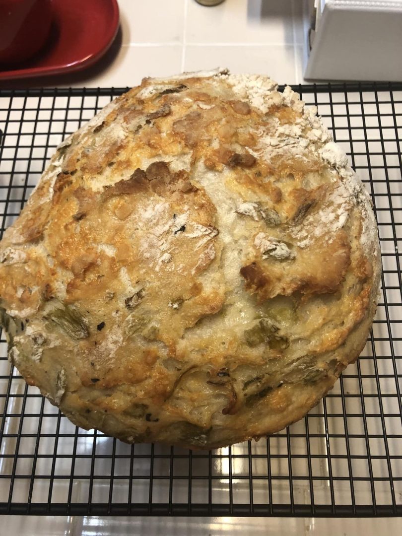 Green Chile Cheese Bread - RECIPES